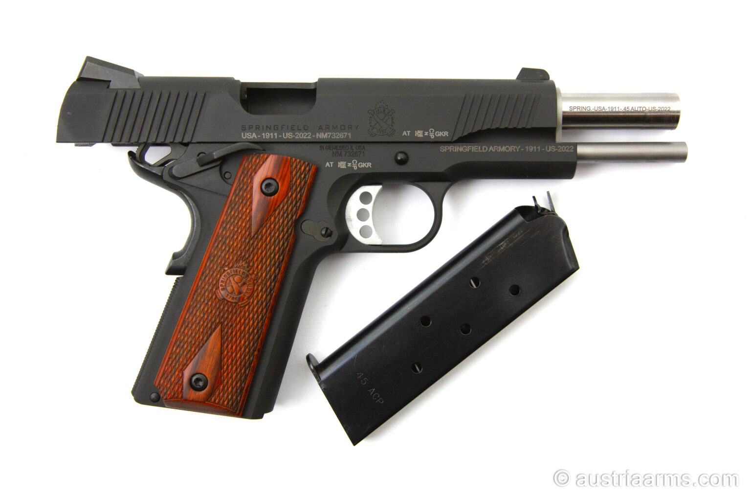 Springfield Armory 1911 Loaded, .45 ACP - Austria Arms